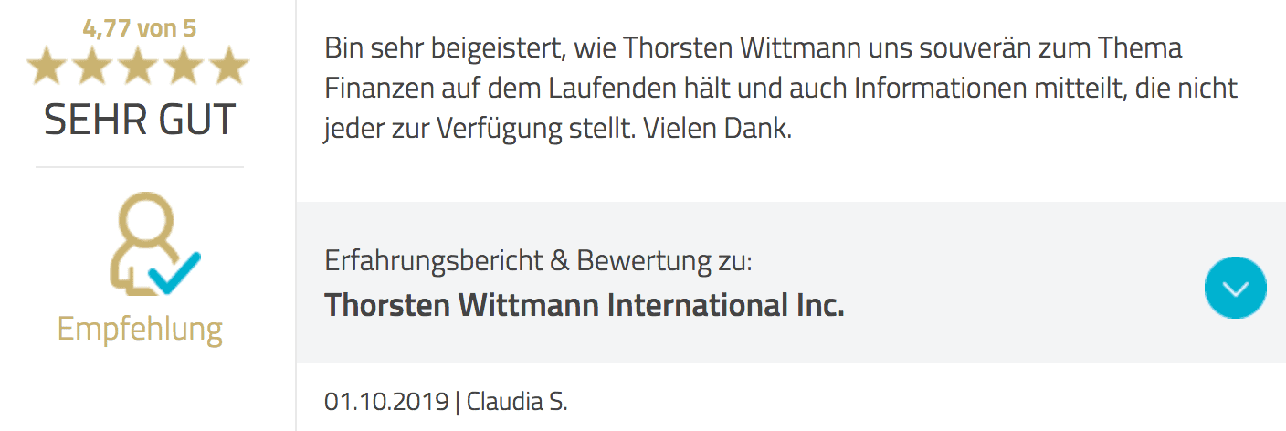 Thorsten Wittmann VIP Status (2024): Erfahrungen, Preis...
